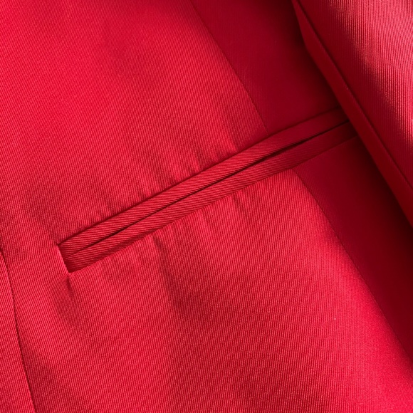 Jackets & Coats | Red Military Button Jacket Blazer Marine Coat | Poshmark